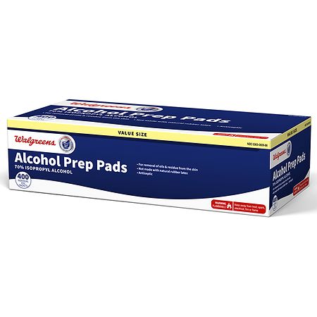 Alcohol wipes walgreens store