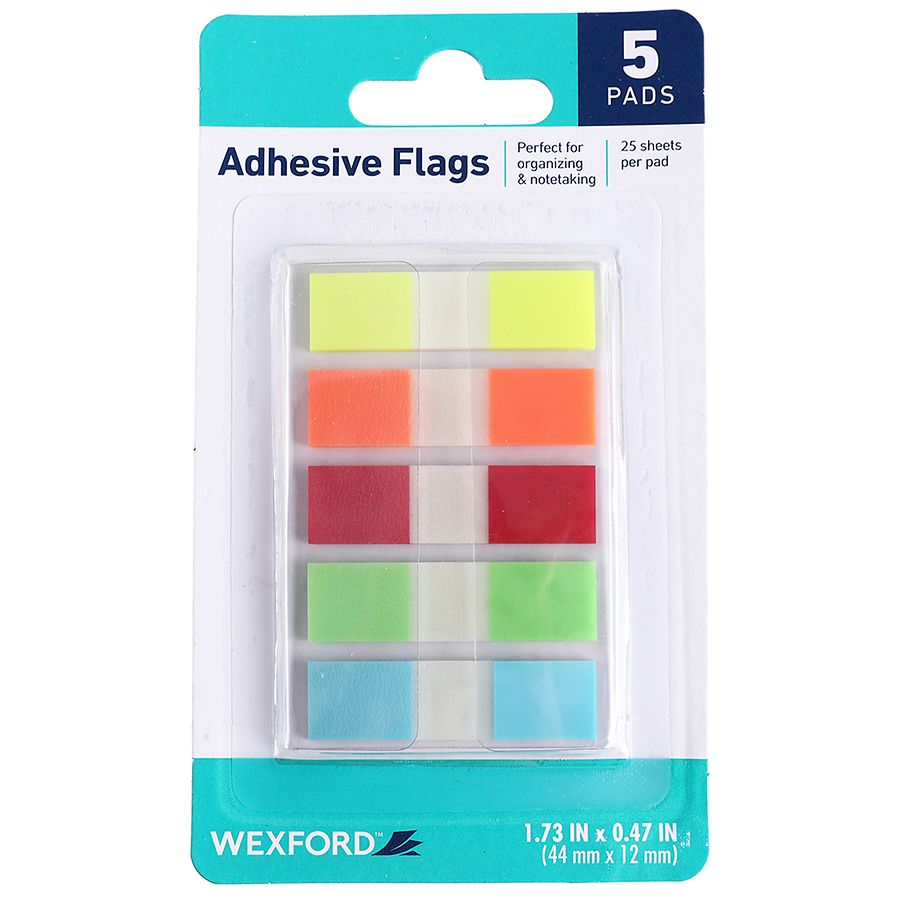 Wexford Adhesive Flags | Walgreens