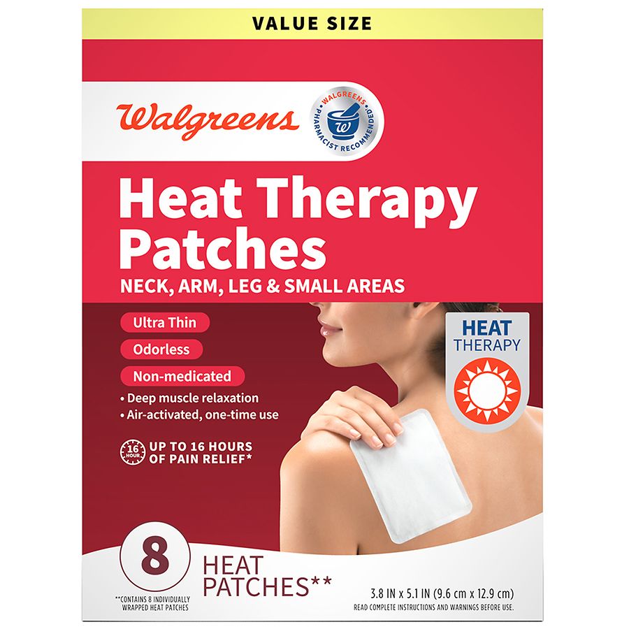 Walgreens Heat Therapy Patches For Neck, Arm, Leg | Walgreens