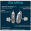Go Hearing Go Ultra Behind-the-Ear Over-the-Counter Hearing Aids Gray ...