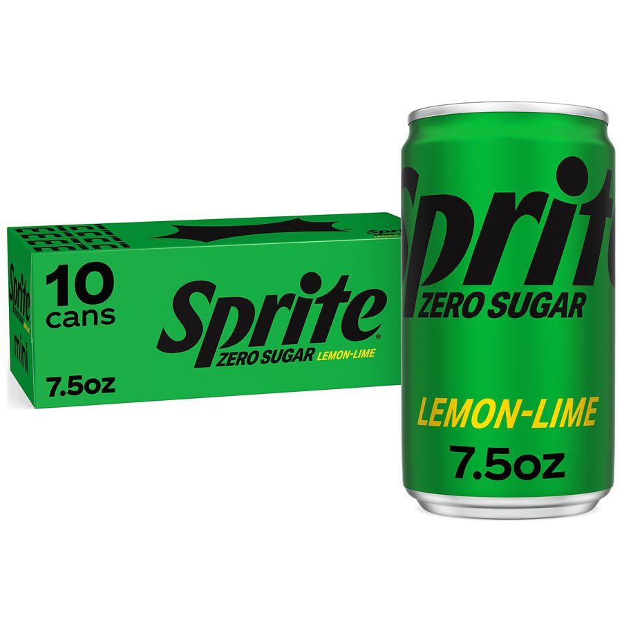 Sprite Zero Sugar Fridge Pack Cans Lemon-Lime | Walgreens