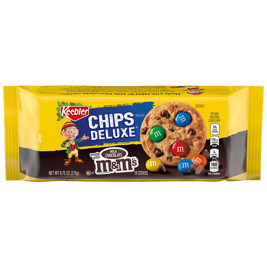 Keebler Chips Deluxe Cookies Milk Chocolate | Walgreens