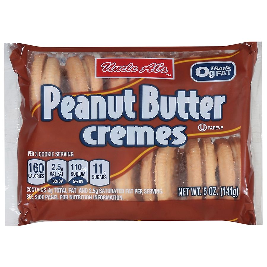 Uncle Al's Cremes Cookies Peanut Butter | Walgreens