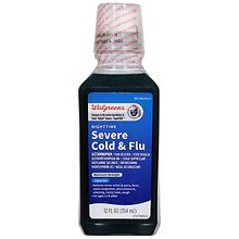 Walgreens Nighttime Severe Cold & Flu Liquid Vapor Ice | Walgreens