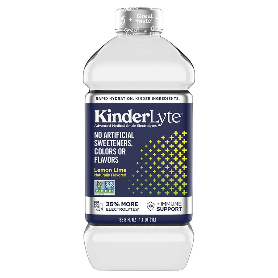 KinderLyte Advanced Medical Grade Electrolytes Lemon Lime | Walgreens