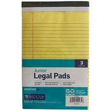 Wexford Junior Legal Pads 5X8 | Walgreens