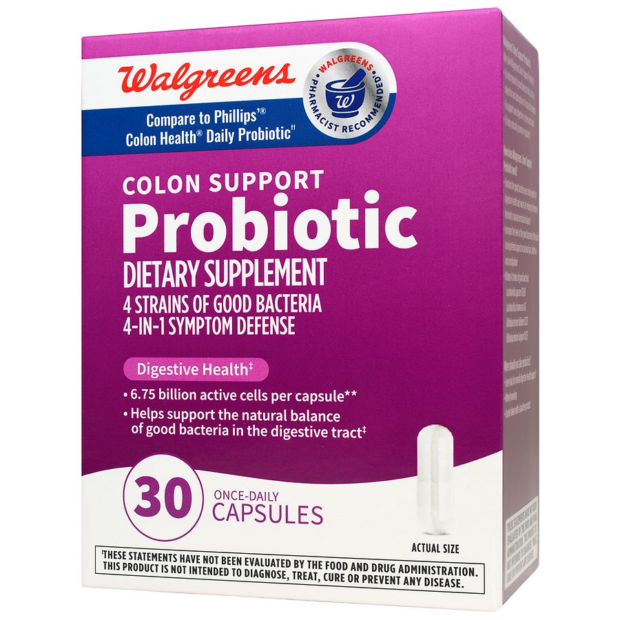 Walgreens Colon Support Probiotic | Walgreens