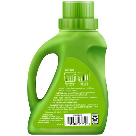 Walgreens Laundry Detergent Walgreens Seventh Generation Liquid
