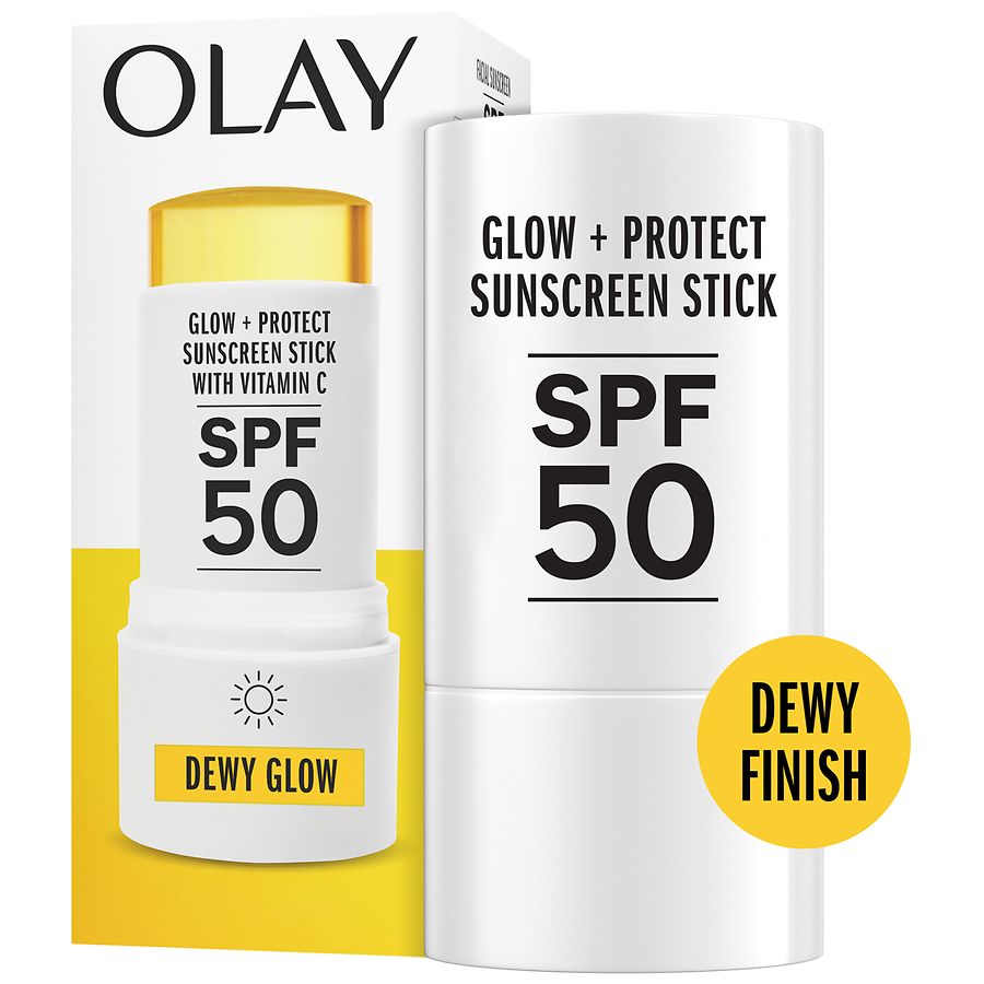 Olay Glow & Protect SPF 50 Face Sunscreen Stick | Walgreens
