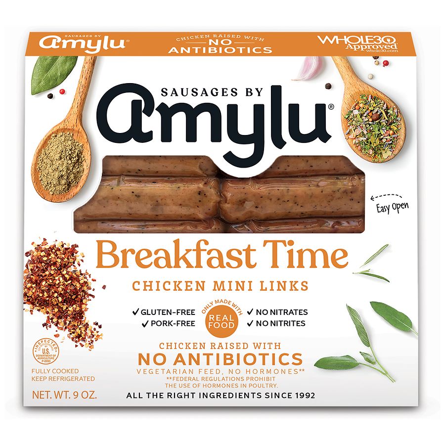 Sausages by Amylu Breakfast Time Chicken Mini Links | Walgreens