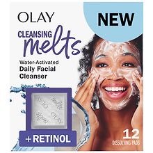 Olay Cleansing Melts Facial Cleanser Retinol | Walgreens