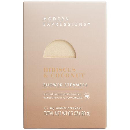 Modern Expressions Shower Steamer Hibiscus & Coconut | Walgreens