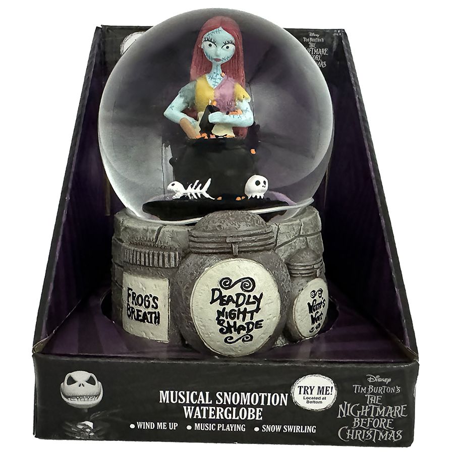 Nightmare Before Christmas Sally Musical Water Globe | Walgreens