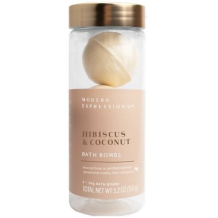 Modern Expressions Bath Bomb Hibiscus & Coconut | Walgreens