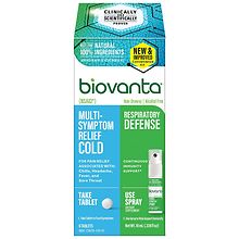 BioVanta Multi-Symptom Relief Tablets and Throat Spray | Walgreens
