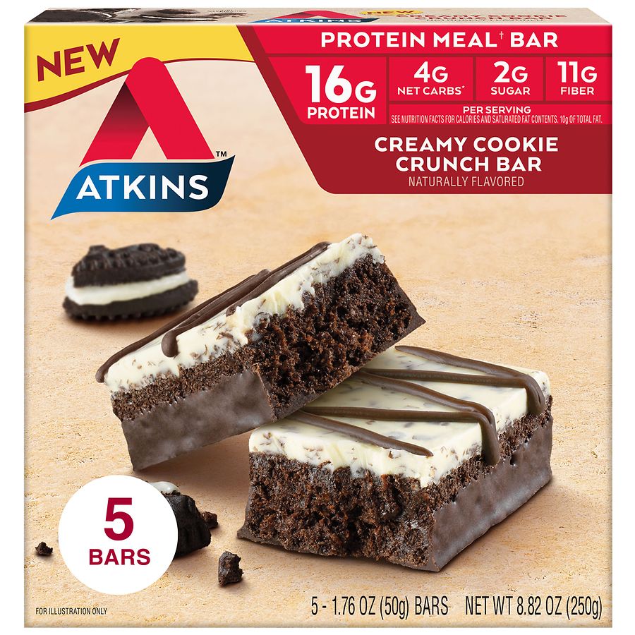 Atkins Meal Bar Creamy Cookie Crunch | Walgreens