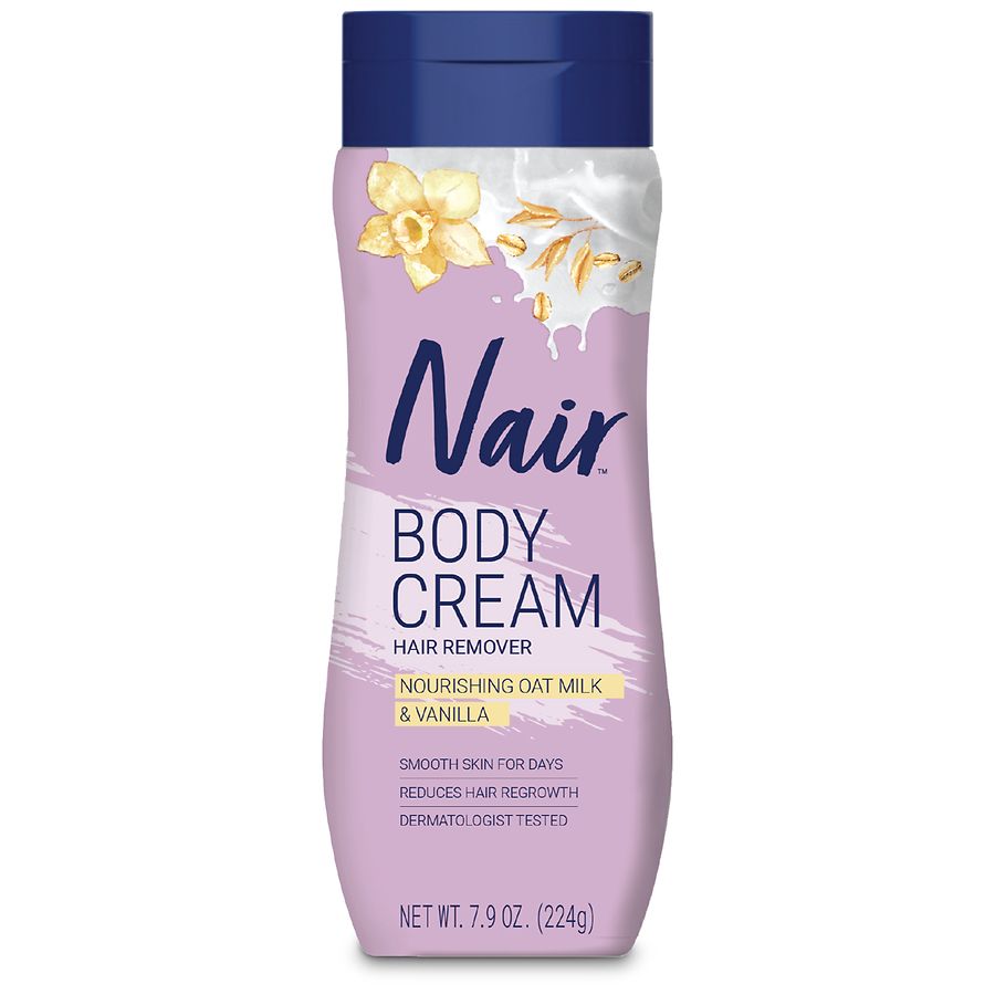 Nair Body Cream Hair Remover Oatmilk & Vanilla | Walgreens