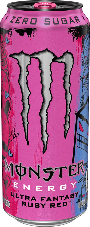 Monster Zero Sugar Energy Drink Ultra Fantasy Ruby Red | Walgreens