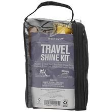 West Loop Travel Shine Kit Black & Brown Black & Brown | Walgreens