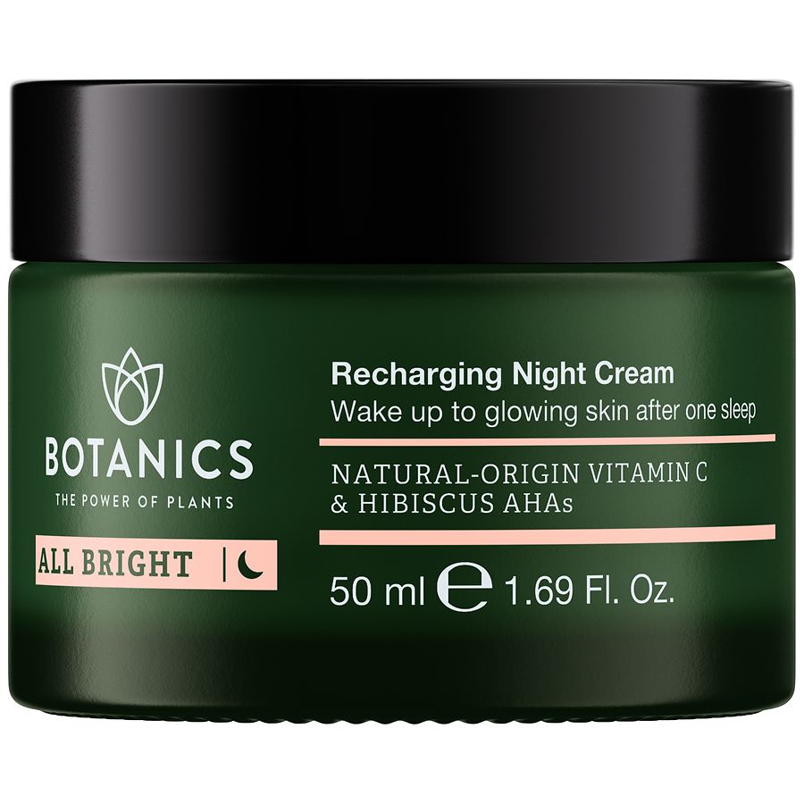 Botanics All Bright Recharging Night Cream | Walgreens