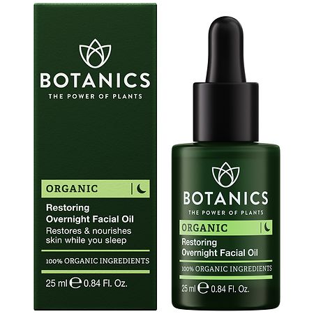 Botanics Organic Restoring Overnight Facial Oil Walgreens