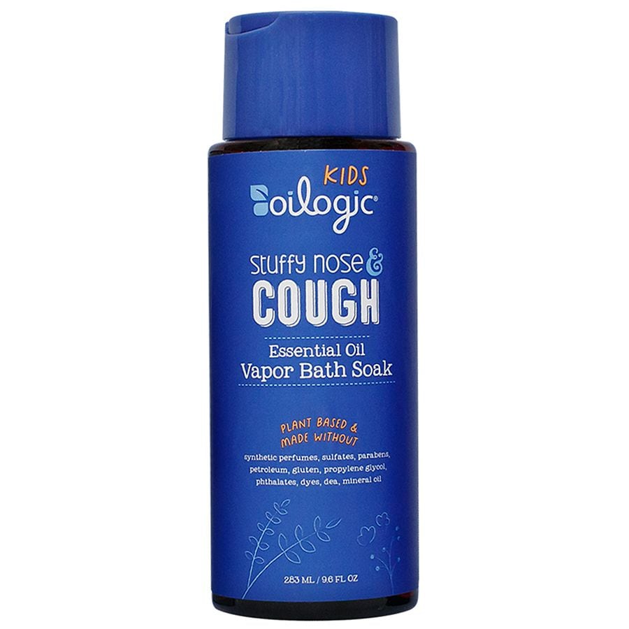 Oilogic Kids Stuffy Nose & Cough Essential Oil Vapor Bath Soak | Walgreens