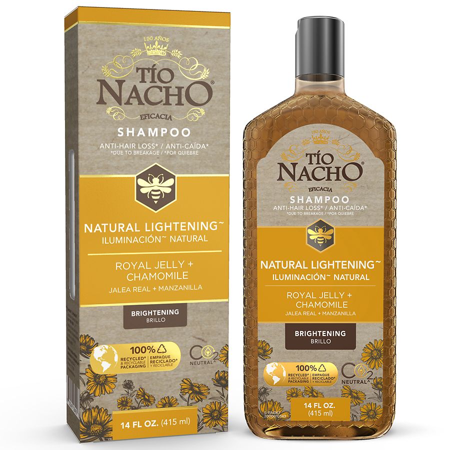 Tio Nacho Natural Lightening Shampoo with Royal Jelly and Chamomile ...