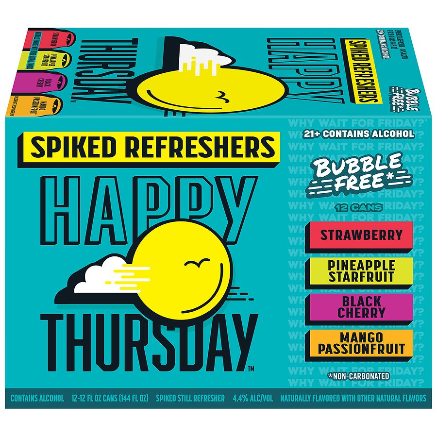 Happy Thursday Spiked Refreshers Assorted | Walgreens
