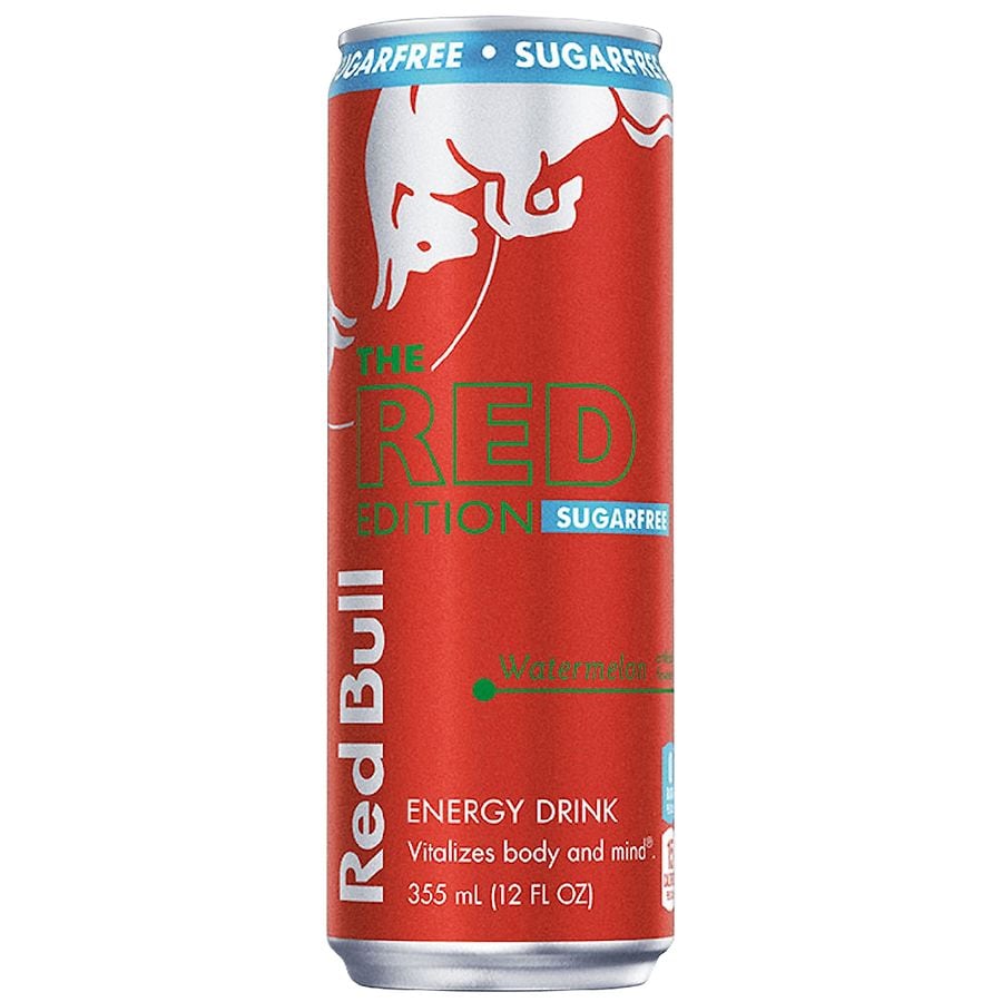Red Bull Red Edition Sugar-Free Energy Drink Watermelon | Walgreens