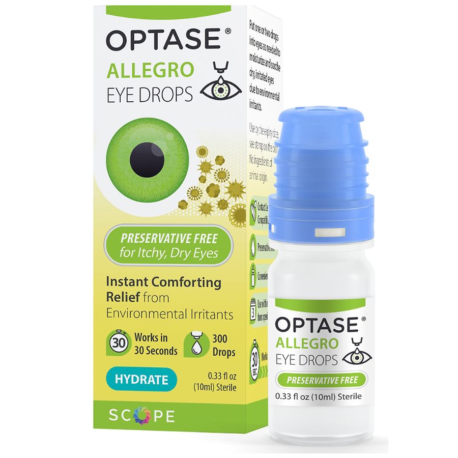 Optase Allegro Eye Drops | Walgreens