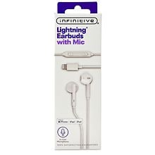 Infinitive Lightning Earbuds with Microphone | Walgreens