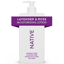 Native Hand and Body Lotion Lavender and Rose | Walgreens