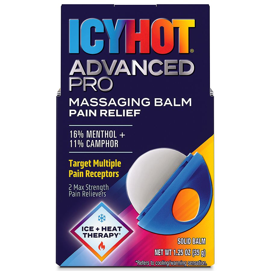 Icy Hot Advanced PRO Pain Relief Massaging Balm | Walgreens