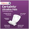 Walgreens Certainty Incontinence Ultra Thin Pads with Wings | Walgreens
