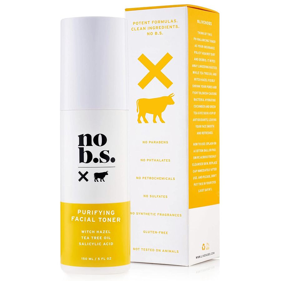 No B.S. Exfoliating Facial Toner - Salicylic Acid & Pore Minimizer ...