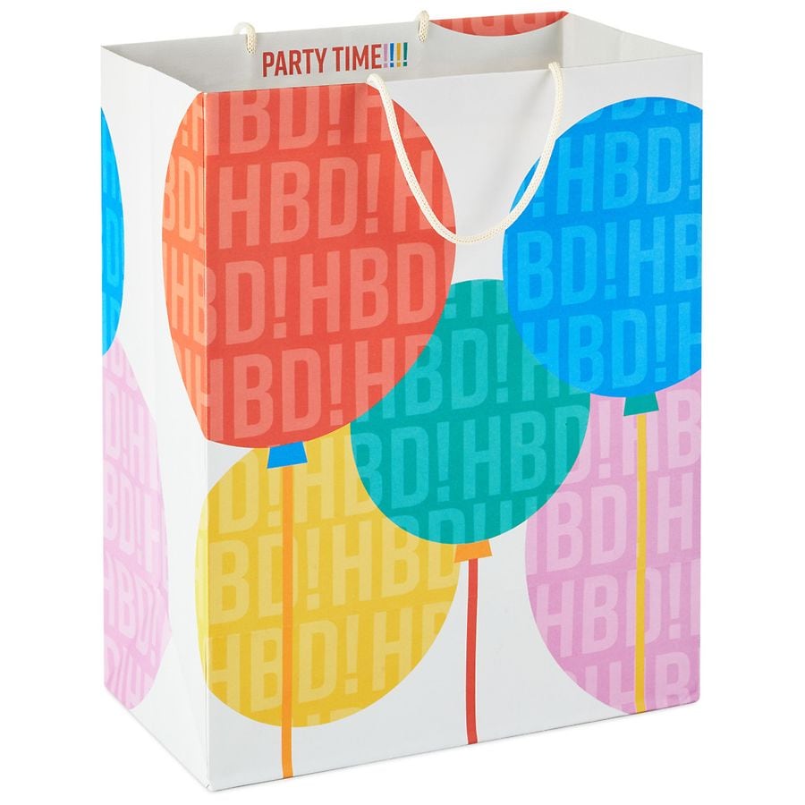 Hallmark Birthday Gift Bag (Balloons) Large | Walgreens