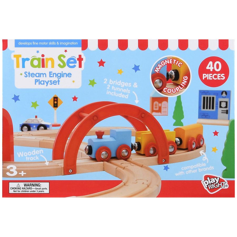 Playright Train Set Steam Engine Playset | Walgreens