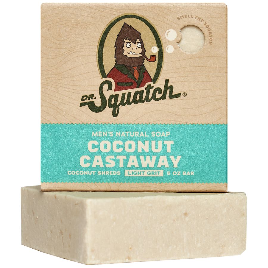 Dr. Squatch Bar Soap Coconut Castaway | Walgreens