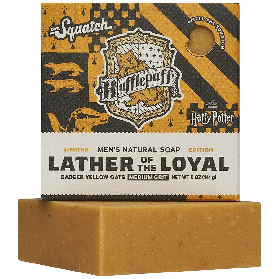 Dr. Squatch x Harry Potter Harry Potter Bar Soap Lather of the Loyal ...
