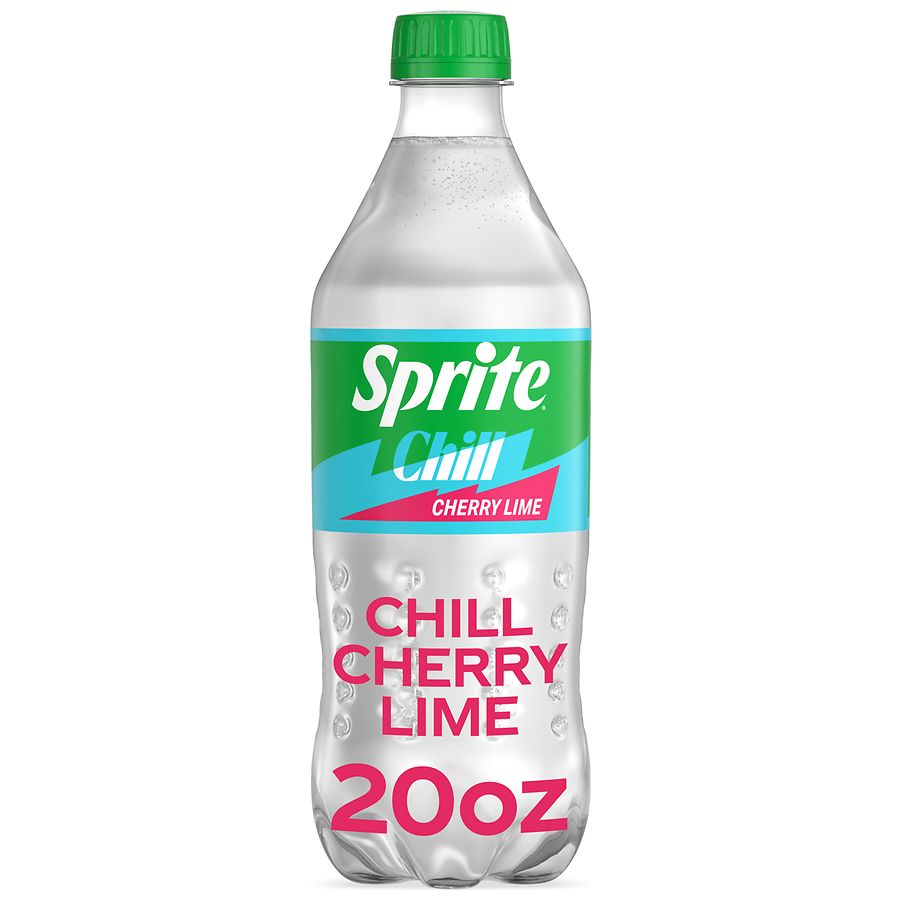 Sprite Chill Cherry Lime Soda Soft Drink Bottle Cherry Lime | Walgreens