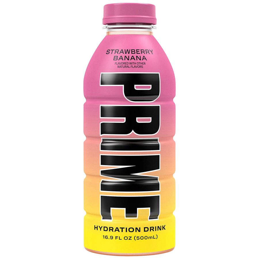 Prime Hydration Drink Strawberry Banana | Walgreens