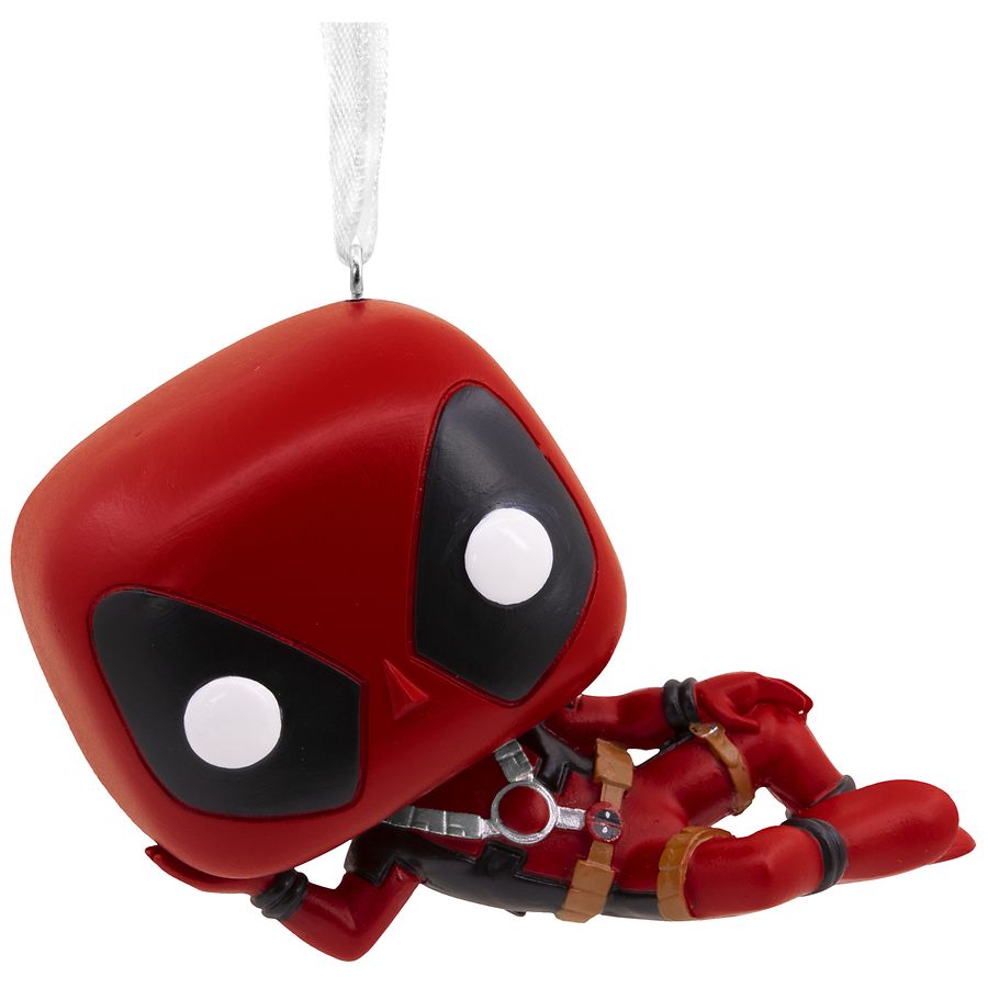 Hallmark Marvel Deadpool Laying Down Funko POP! Christmas Ornament ...