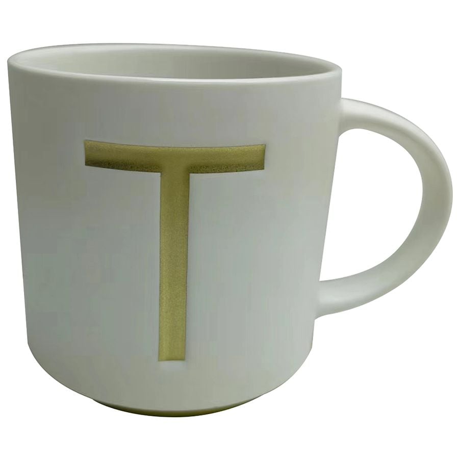 Modern Expressions Monogram Mug, T | Walgreens