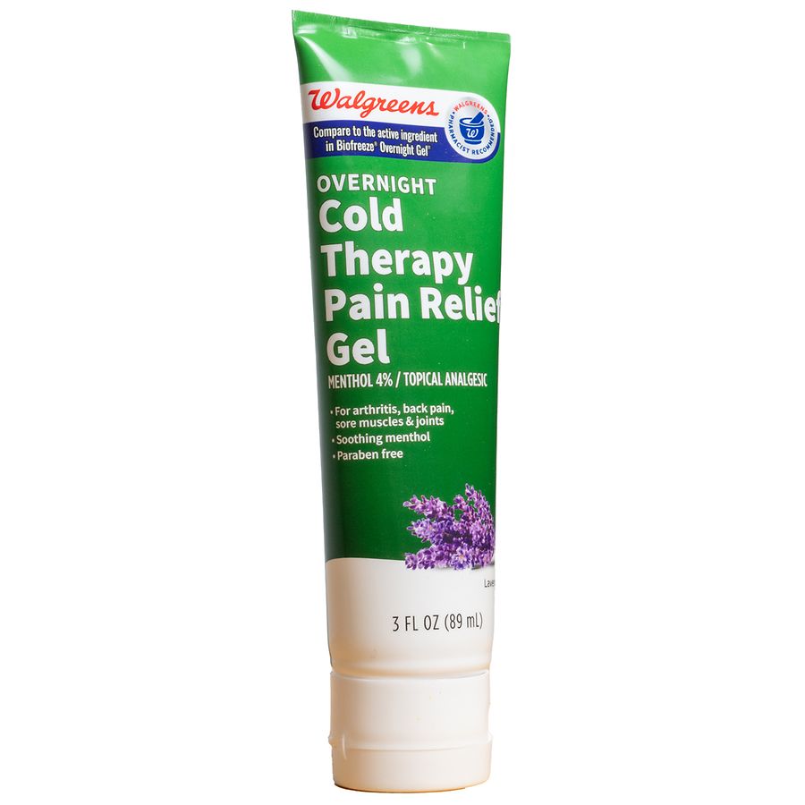 Walgreens Overnight Cold Therapy Pain Relief Gel Lavender | Walgreens