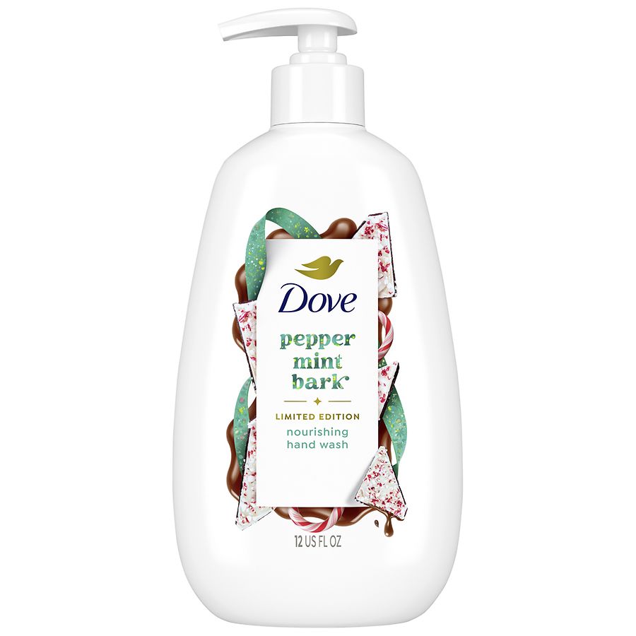 Dove Liquid Hand Wash Limited Edition Holiday Treats Peppermint Bark ...