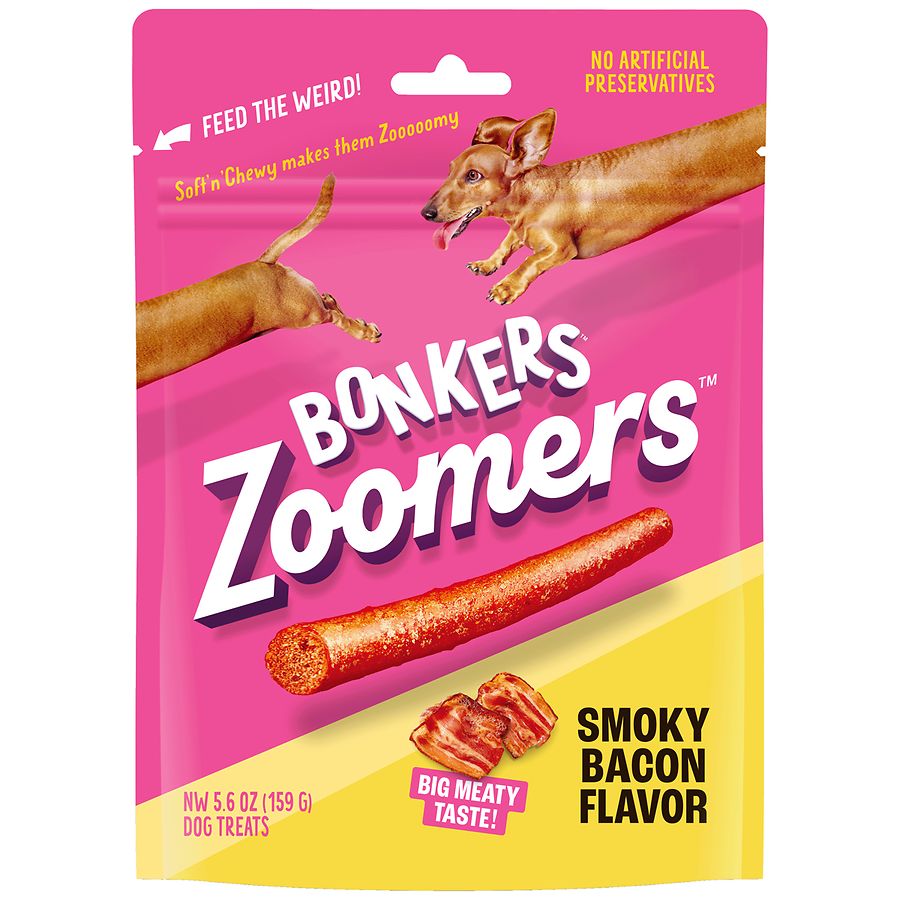 BONKERS Zoomers Soft and Chewy Dog Sticks | Walgreens