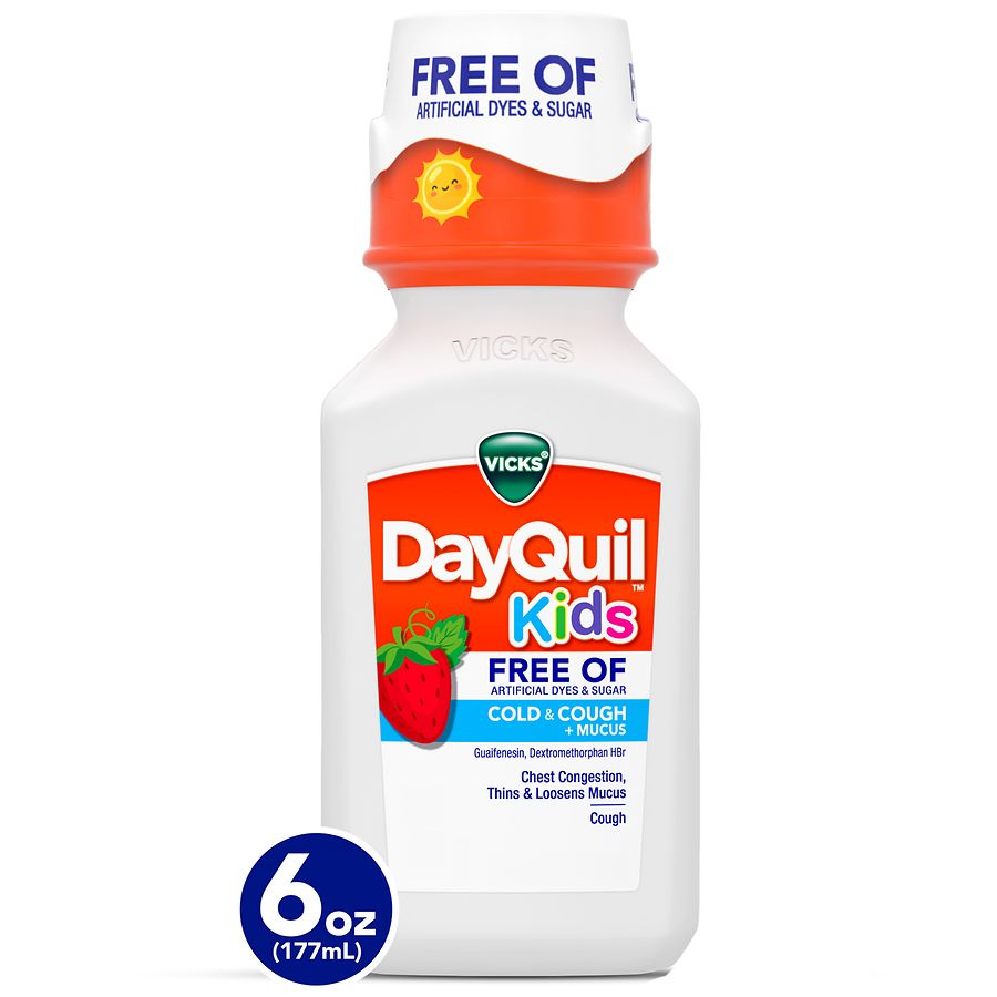 DayQuil Cold & Cough + Mucus Multi-Symptom Relief Liquid Berry | Walgreens