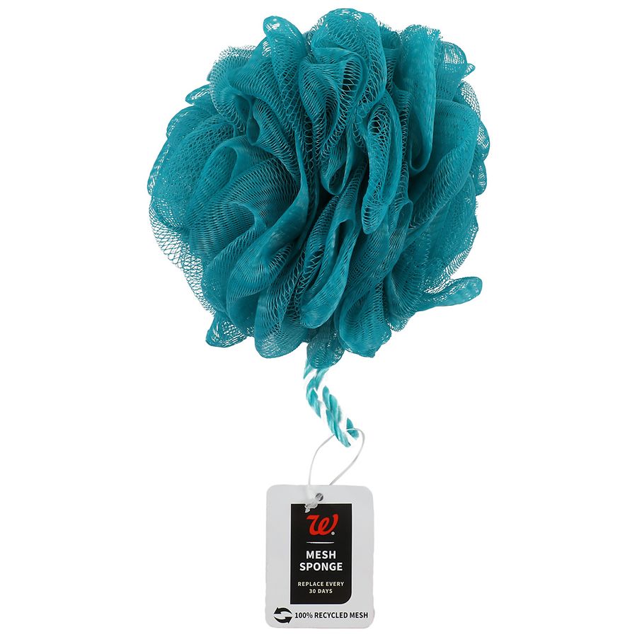 Walgreens Mesh Bath Sponge Assorted | Walgreens