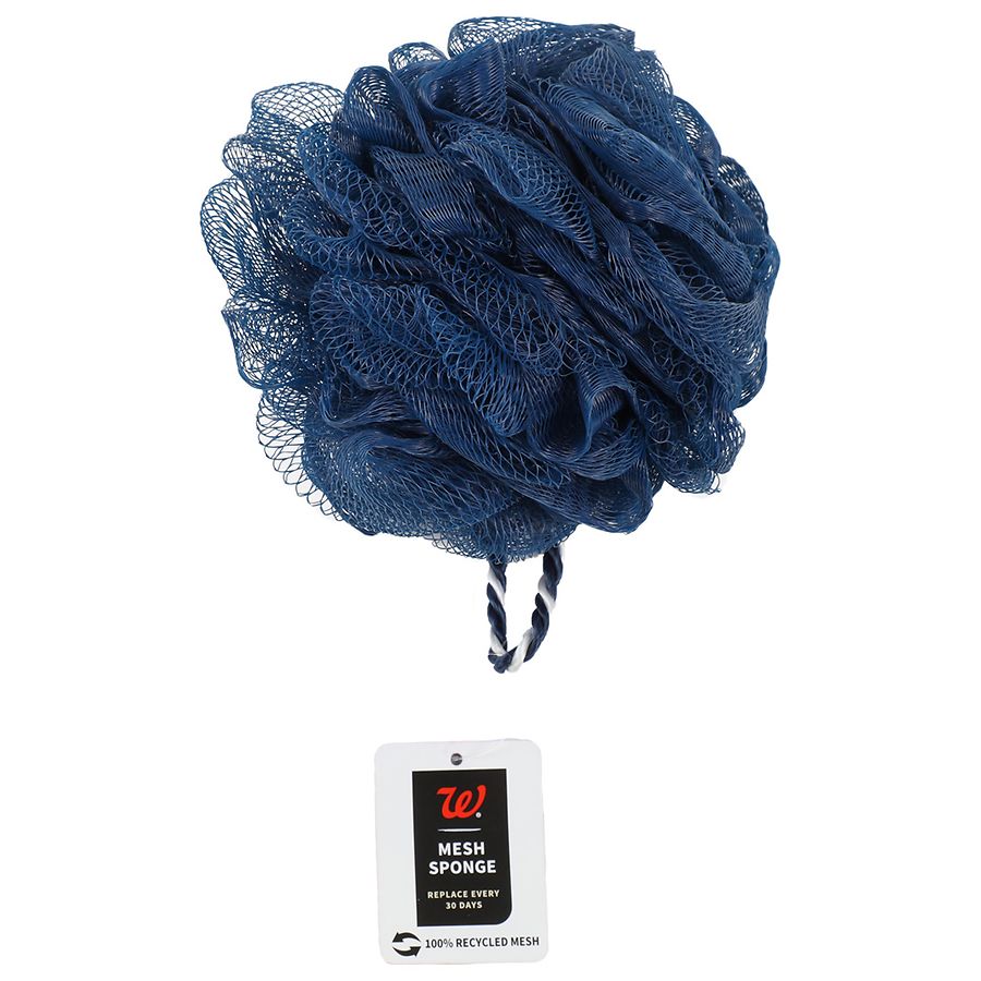 Walgreens Mesh Bath Sponge Assorted | Walgreens