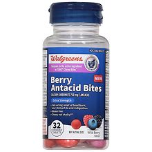 Walgreens Antacid Bites Extra Strength Wild Berry | Walgreens